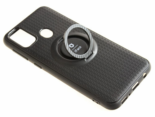 Накладка iFace с кольцом для Samsung M30S черный