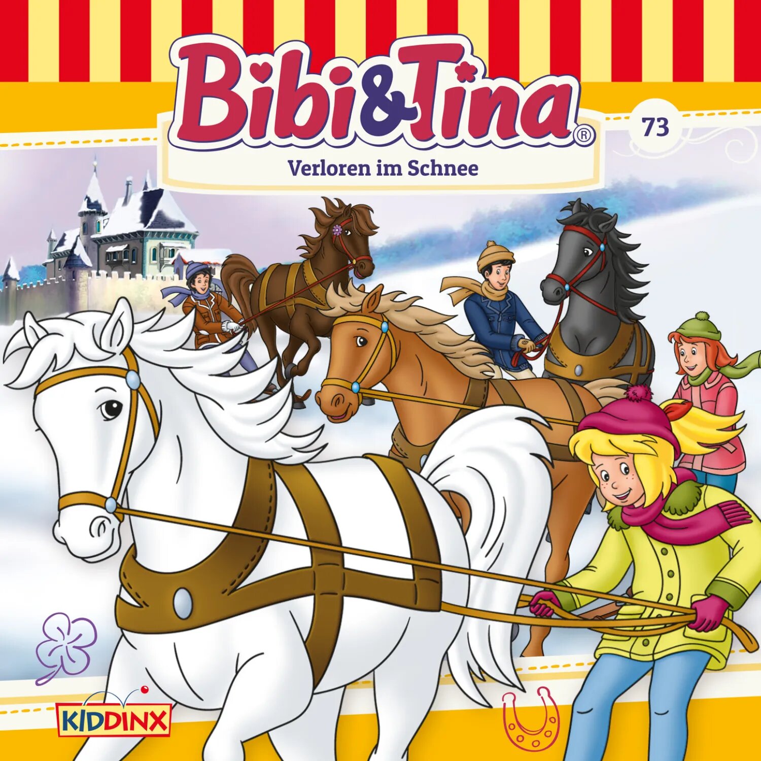 Bibi & Tina, Folge 73: Verloren im Schnee [Аудиокнига]