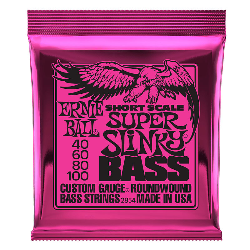 Ernie Ball 40-100 Super Slinky Short Scale Bass 2854