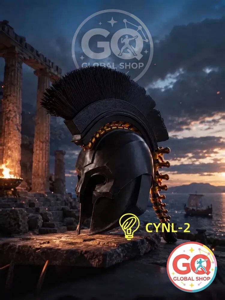 Одиссея коринфский шлем Агамемнона взрослый универсальный размер шлем, Odyssey 3D печать Cosplay