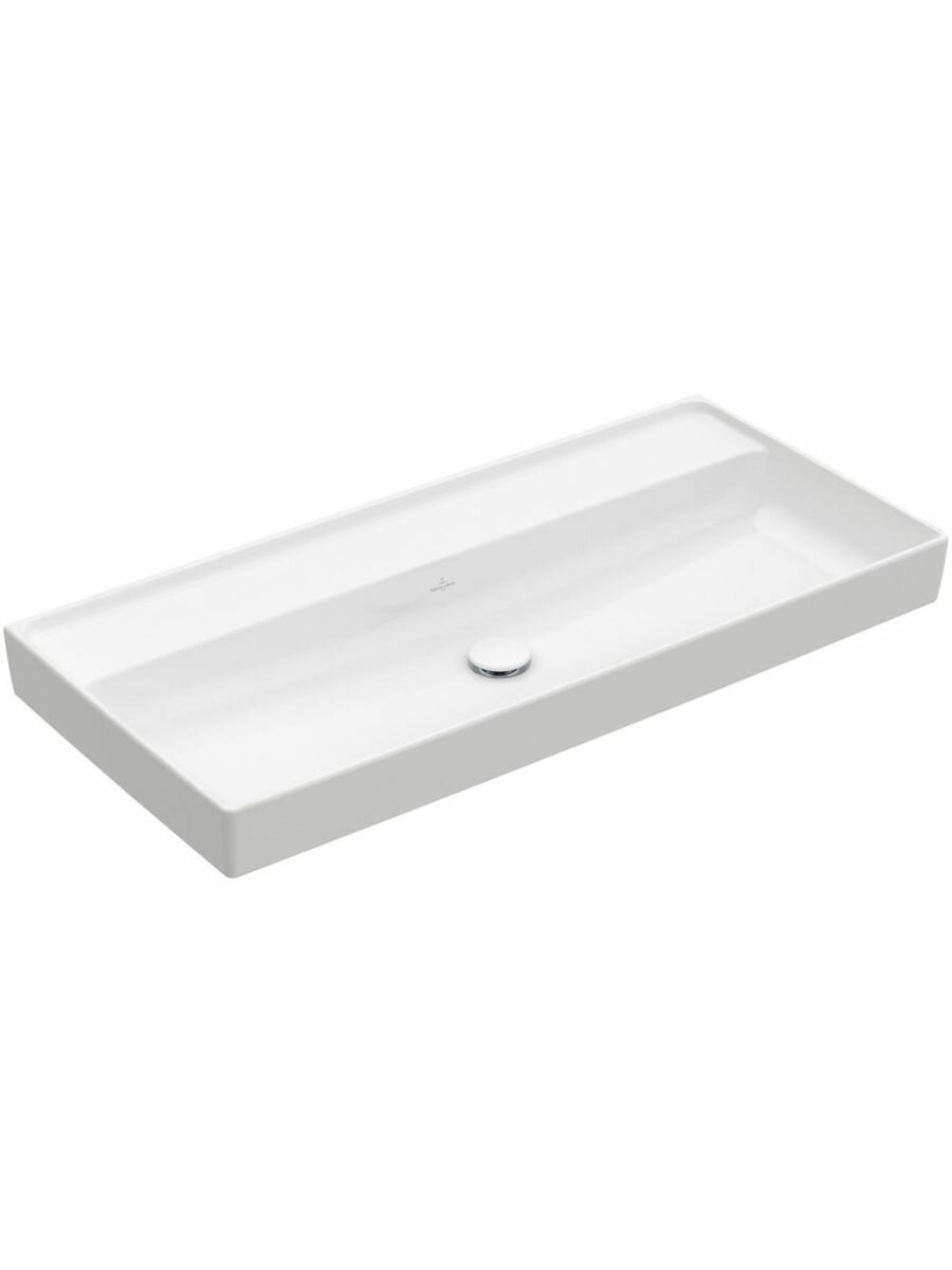 Раковина Villeroy & Boch Collaro (1000х470) отв, без перелива, ceramic+, белый 4A33A3R1