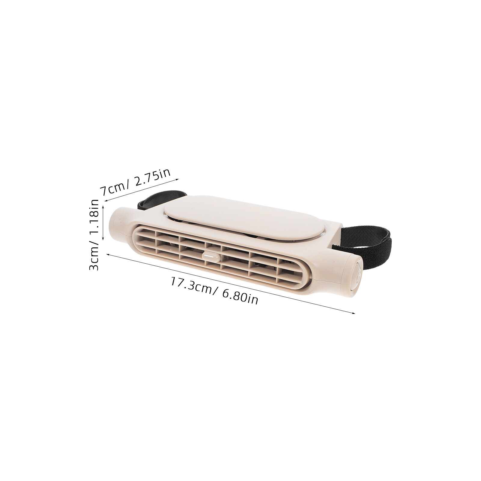 Вентилятор Для Авто На Подставке USB Охлаждающий Вентилятор Для Сиденья 17.30X7.00X3.00Cm