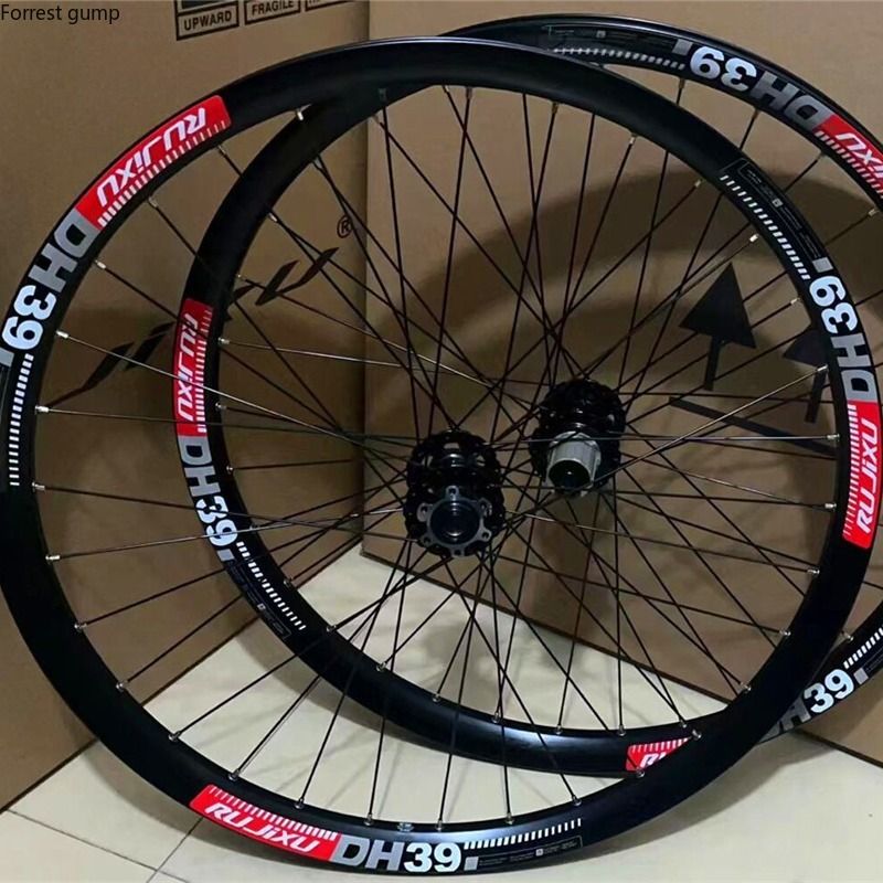 Колесная пара RUJIEXUN 27.5" BOOST (15x110/12x148), черный обод, 120 точек, 5 подшипников, обод 30мм
