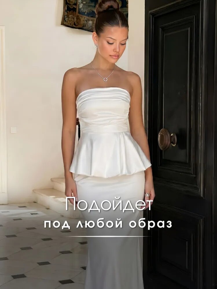 Колье, серебро — фото 1