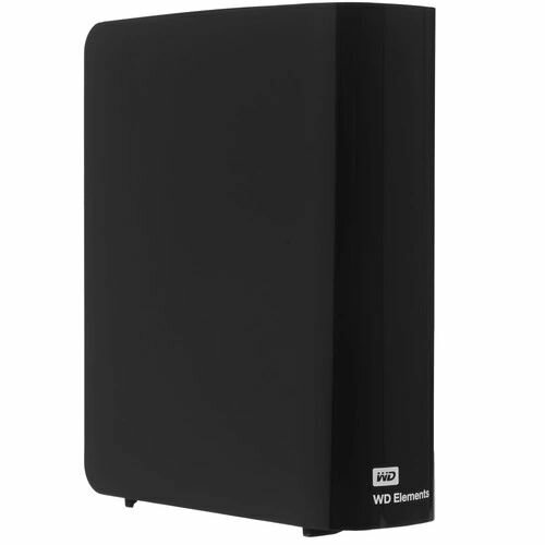 Western Digital 8 ТБ Внешний жесткий диск WDBWLG0080HBK-CESN (WDBWLG0080HBK-CESN), Пластик, черный