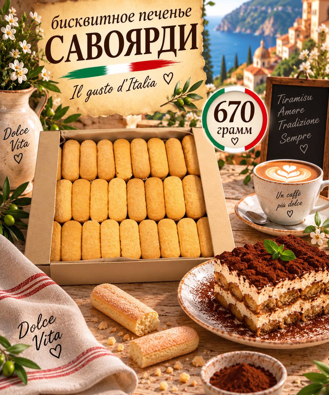 Печенье савоярди