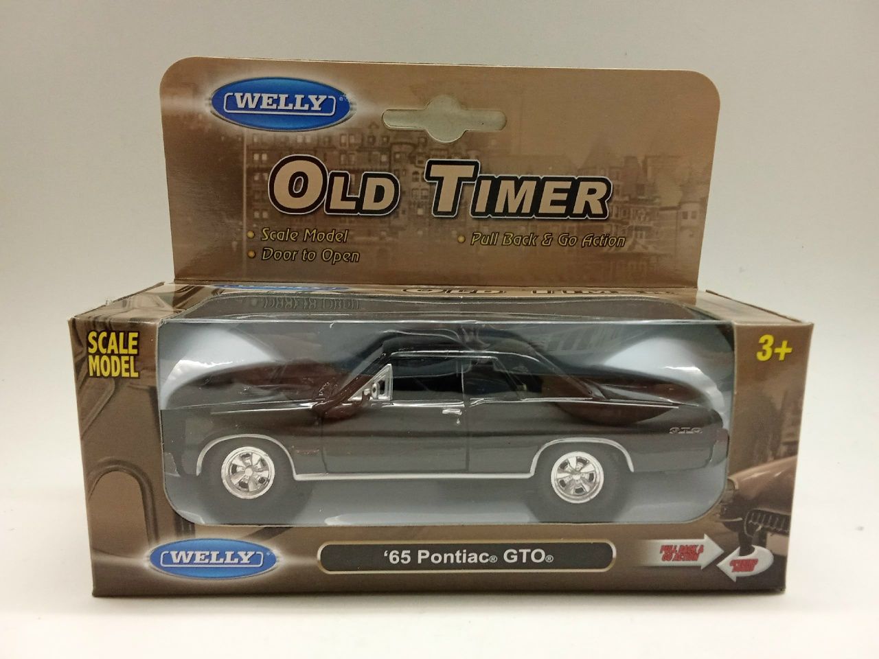 Модель авто 1:43 Pontiac 1965 GTO Welly Old Timer в коробке