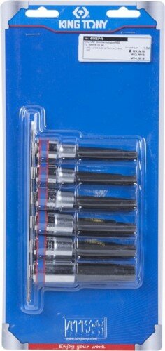 Набор головок 1/2" KING TONY 4116PR 1/2", 180 мм, набор RIBEМ9-М16