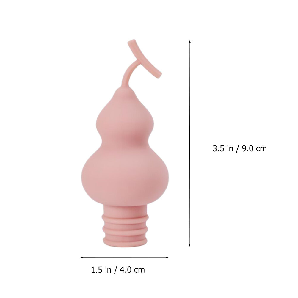 Креативные Силиконовые Пробки Для Вина 2 Штуки Розовый 9X4Cm