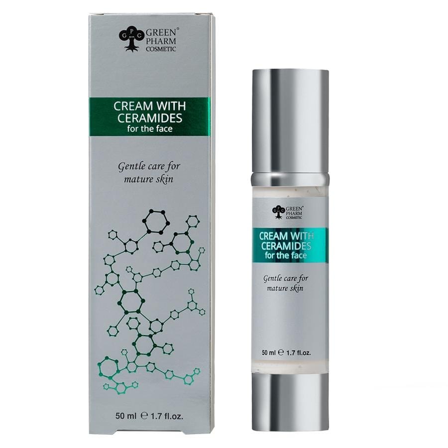 Крем для лица Green Pharm Cosmetic с керамидами, 50 мл
