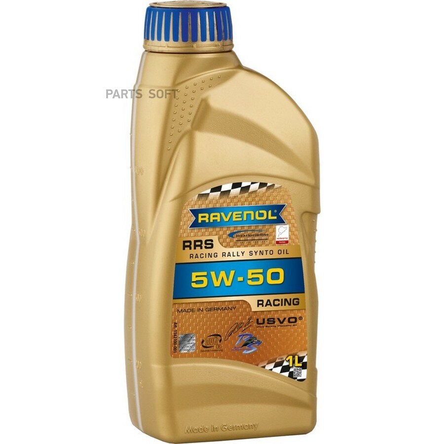 RAVENOL RRS SAE 5W-50 1л от официального дистрибьютора, RAVENOL, артикул 114210000101999