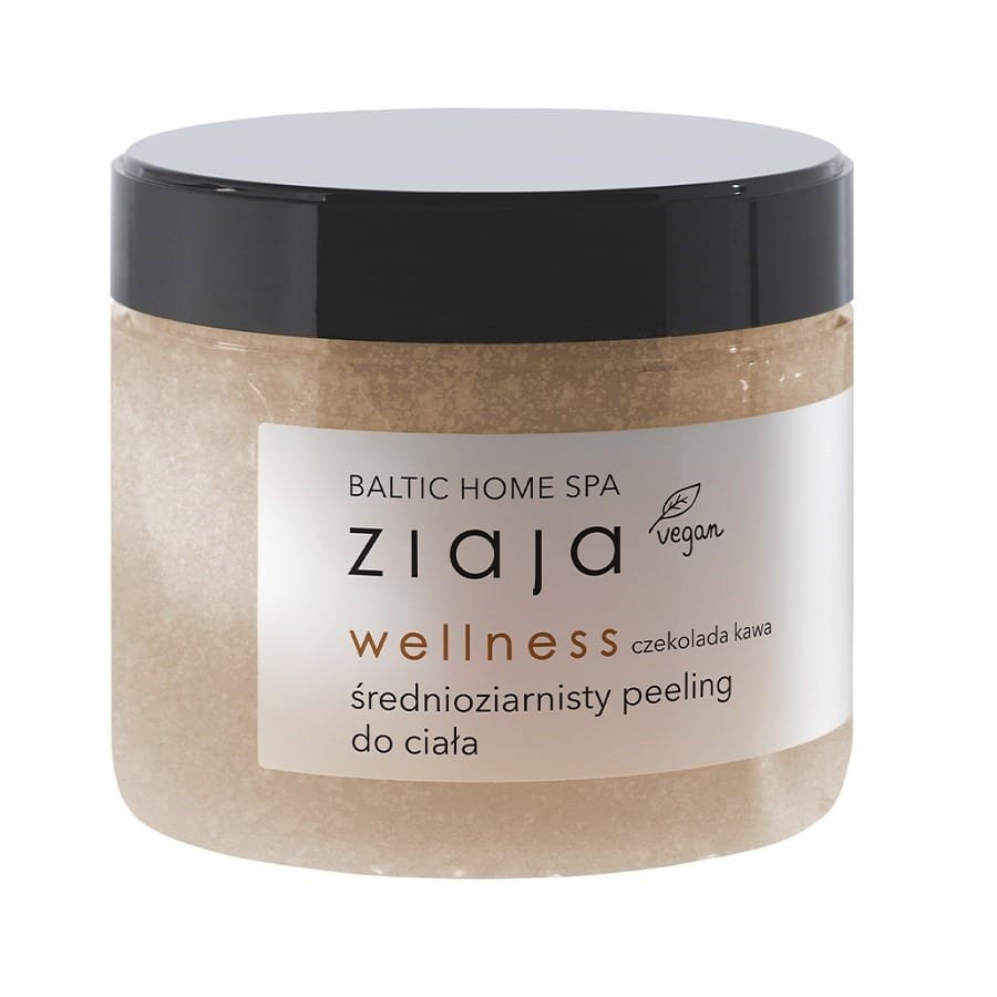 Скраб Ziaja Baltic Home Spa Wellness среднезернистый для тела, Шоколад Кофе, 300 мл