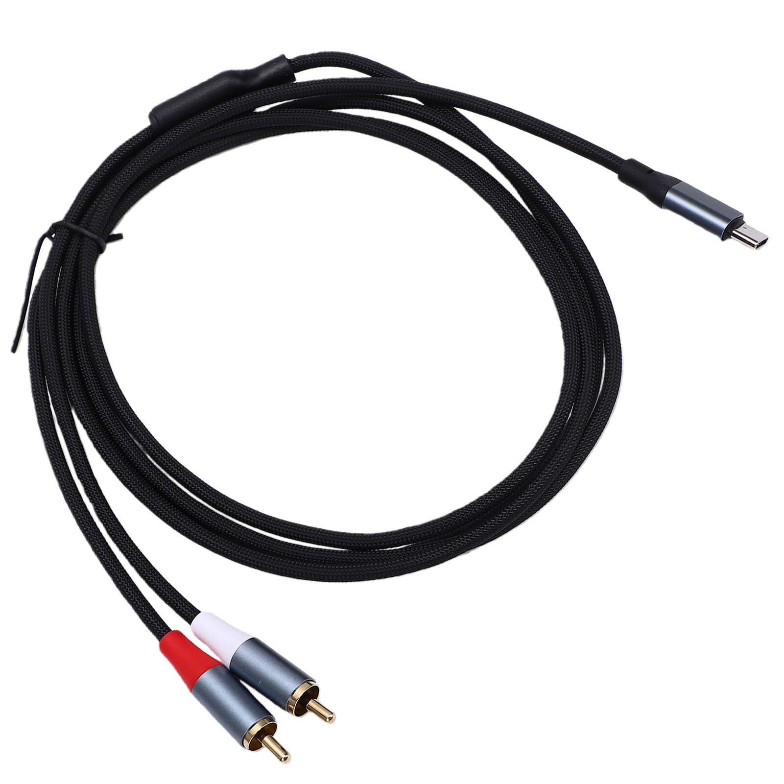 Звуковой кабель USB C на 2 порта, 24 бит, тип C на 2 гнезда, Y-образный разветвитель для домашних кинотеатров, DVD-плееров, усилителей, динамиков