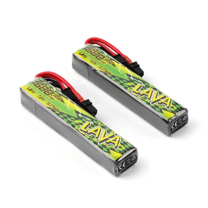 Литиевая батарея LAVA II 2S 580mAh/680mAh 95C 7.6V Battery XT30