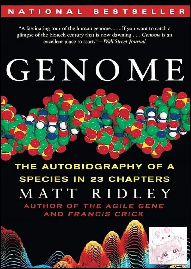 Genome by Matt Ridley, Human Genetics Popular Science Paperback