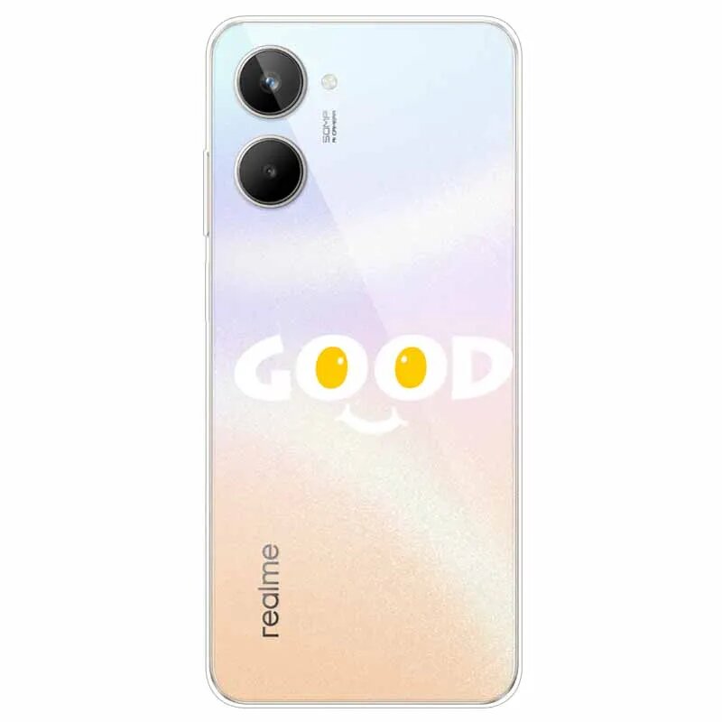 Прозрачный Мягкий ТПУ чехол для телефона Realme 10 6,4 дюйма, силиконовый чехол для Realme 10 63
