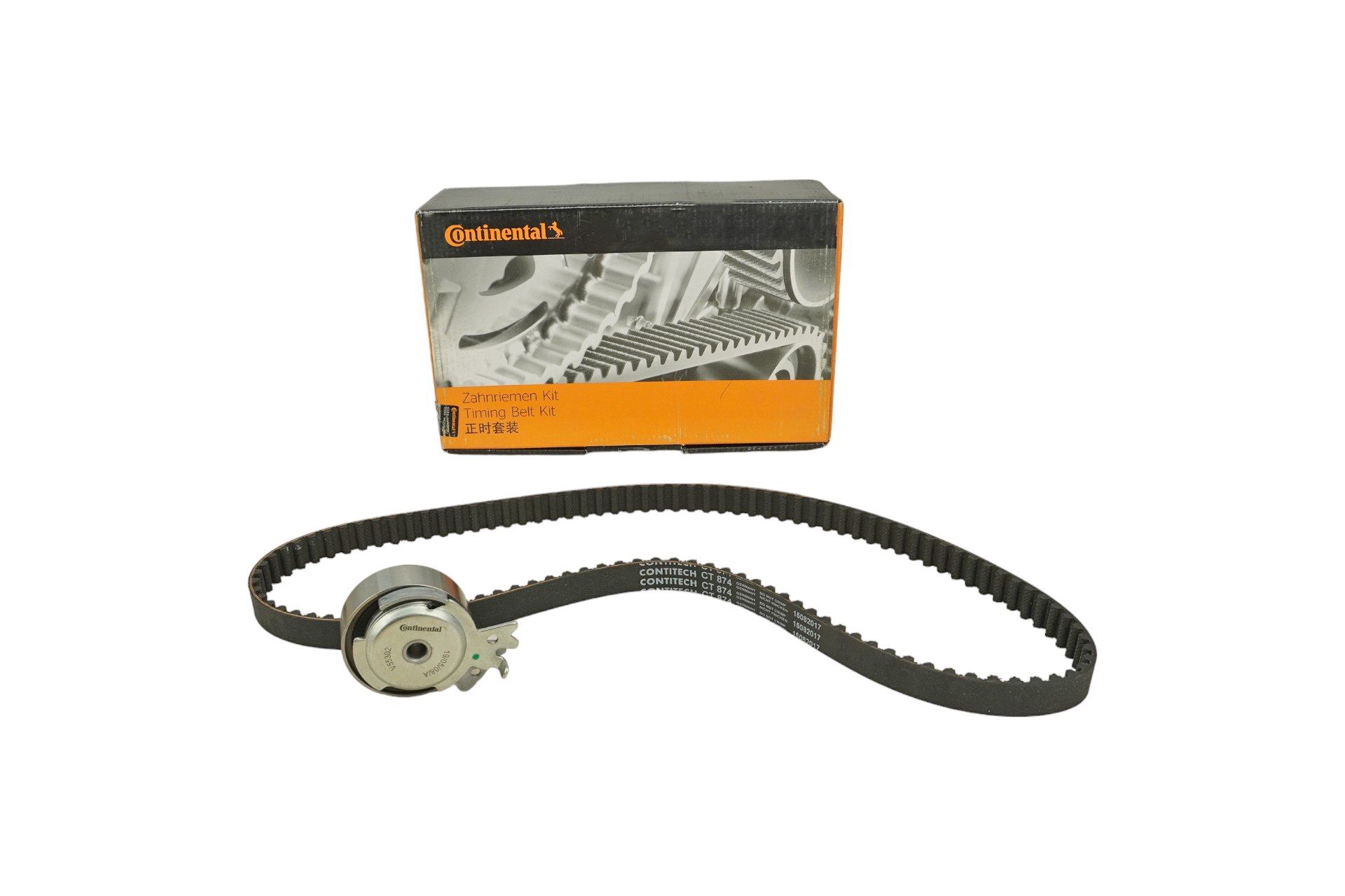 Комплект ГРМ Daewoo Nexia 95-, Chevrolet Aveo T250/T255, Lanos 05-, Opel Astra G 96- 1.4i-1.5i 8кл. (CT874K1)
