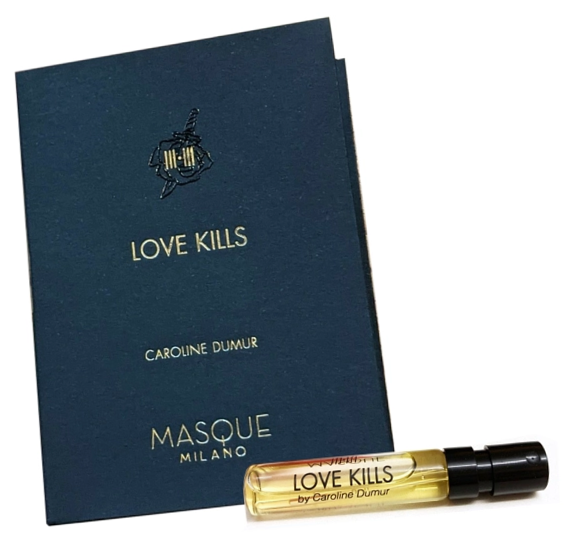 Masque Love Kills / Маска Лав Киллс - пробник парфюмерной воды унисекс 2 мл