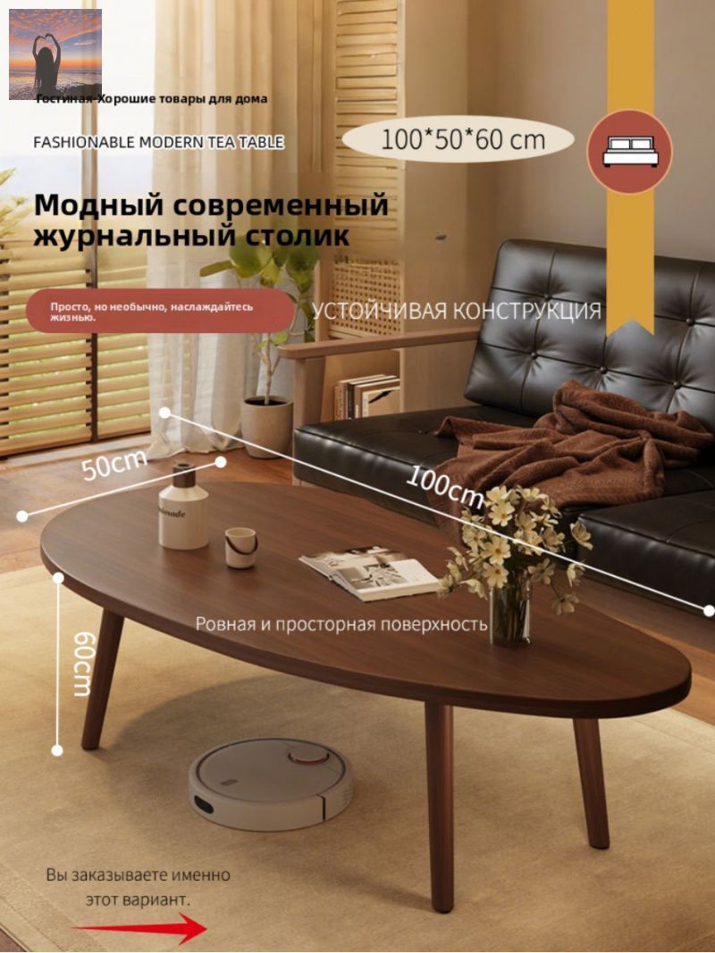 Журнальный стол, 100х50х60 см