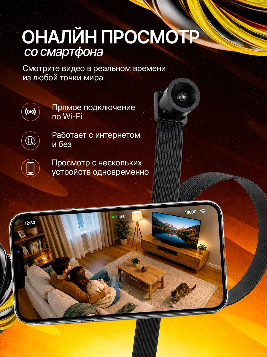 Мини камера широкоугольная — фото 1