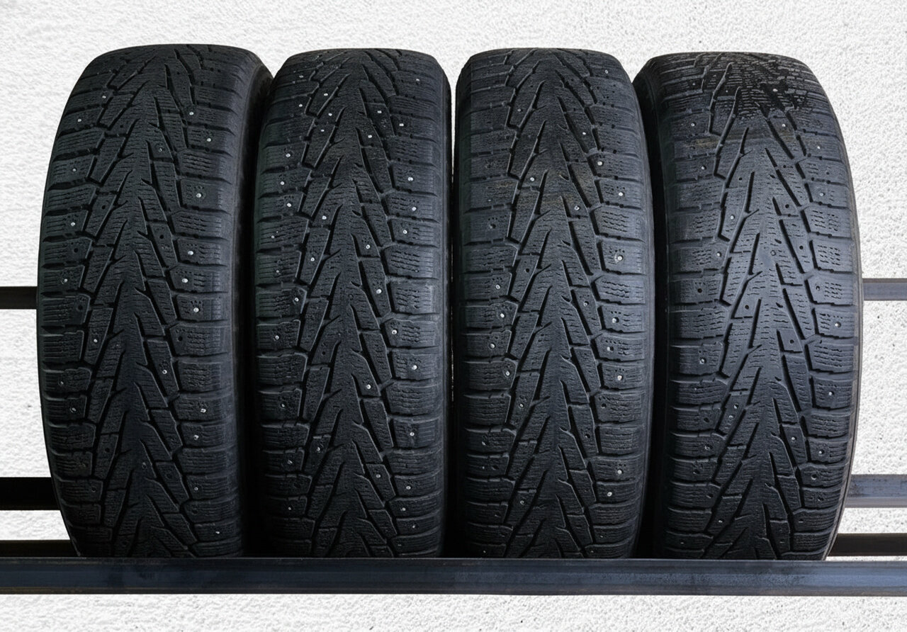 Зимние шины шипованные Nokian Hakkapeliitta 7 235/65 R17 35.0% износ PT0006532 TSB039415