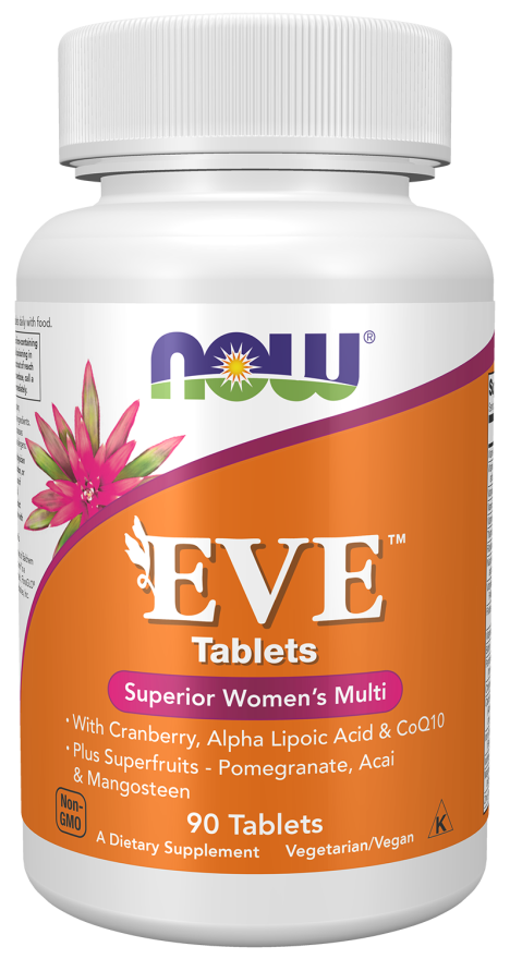 NOW Foods EVE Women’s Multi, мультивитамины для женщин, 90 таблеток