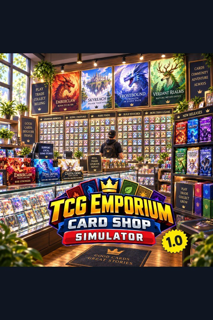 TCG Emporium Card Shop Simulator — ключ активации Xbox · PC, Xbox · цифровой ключ · любой регион