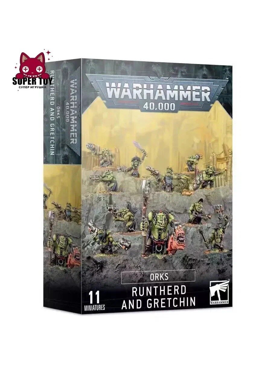 KNOW EASY-Warhammer 40K - Небольшие скульптуры в основных цветах, собранные и раскрашенные, коллекционные подарки