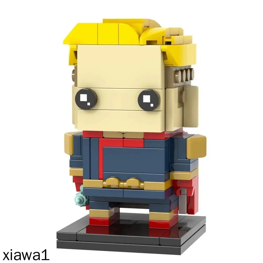 Конструктор Супергерои Пацаны Хоумлэндер Пупс Brickheadz 164 детали / Патриот Твердыня / Совместим с лего
