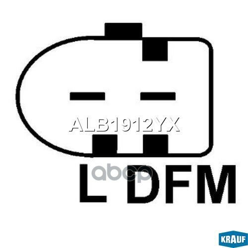 Генератор 14V 180A Krauf арт. ALB1912YX