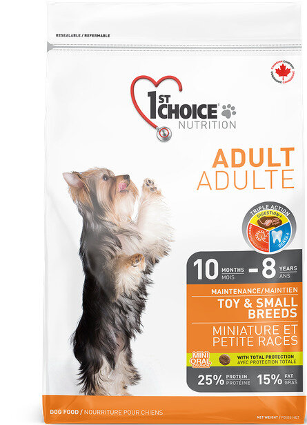 1st CHOICE Корм для собак Toy&Small миниатюрных и мелких пород Курица