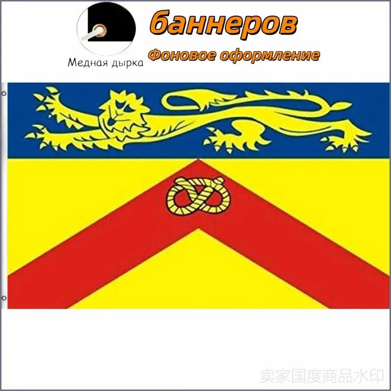 Фоновое оформление баннеров 300-200 Гербовый флаг со львом