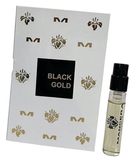 Парфюмерная вода Mancera Black Gold мужская 2 мл сэмпл / Мансера Голд