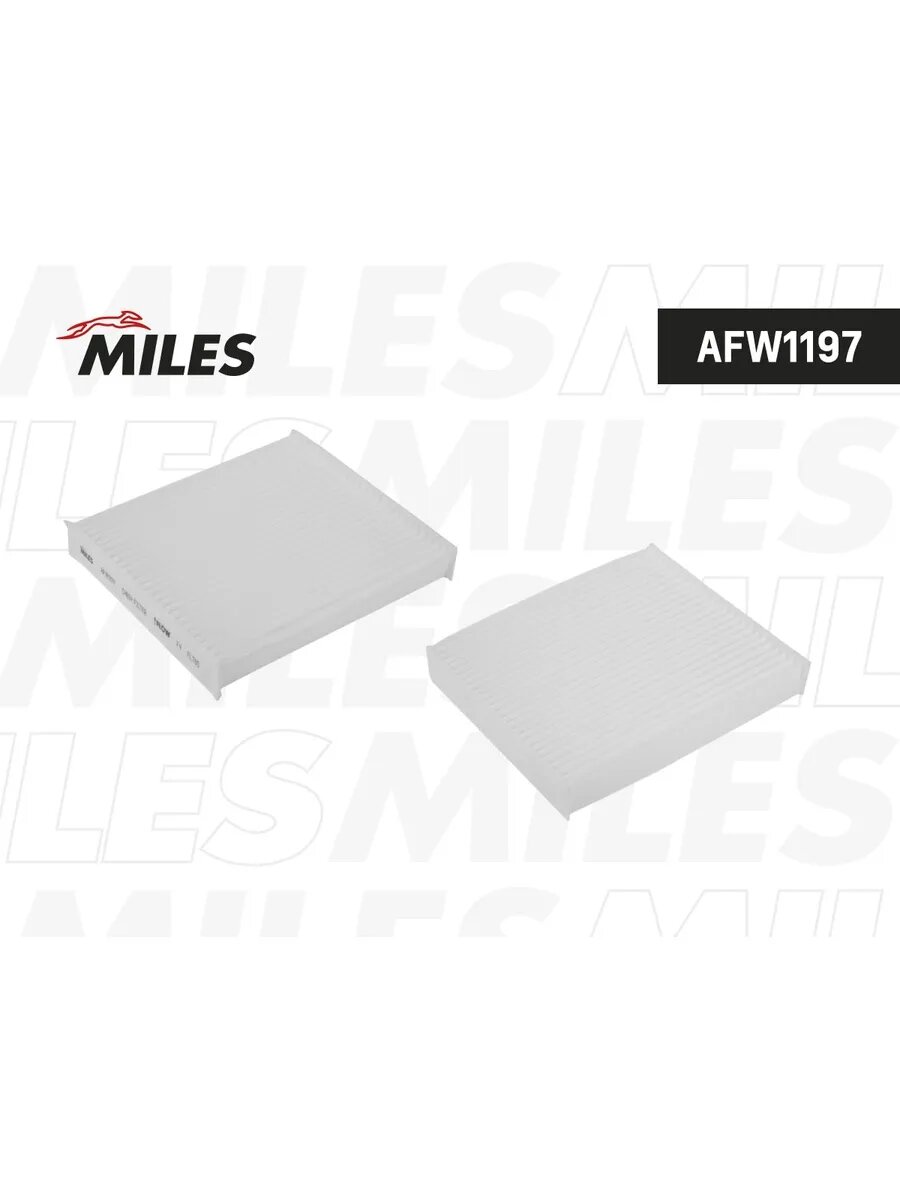 Фильтр салона для а/м: Corolla E150 E180 06-, Camry V40, арт. AFW1197