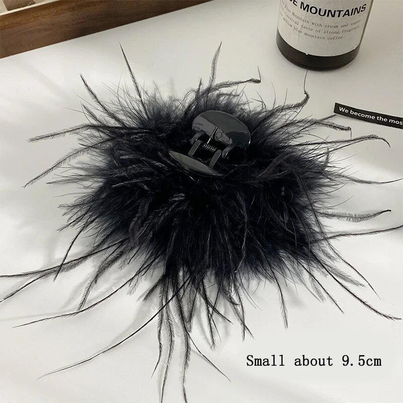 EBUTY заколка для волос с перьями Small