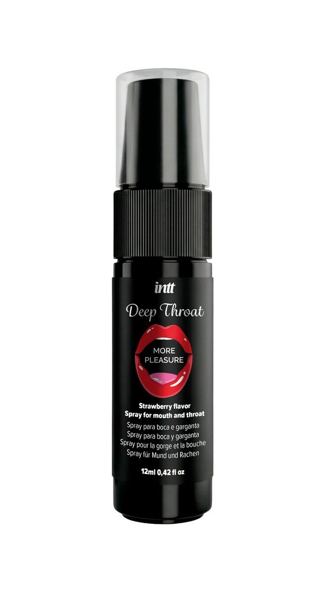 Спрей оральный Intt Deep Throat, для глубокого горла, без аромата, 12 мл
