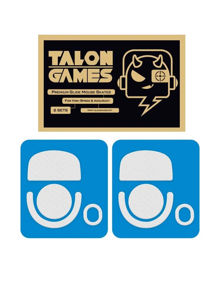 Глайды для мыши Logitech G PRO X Superlight 2C, GPW4 / Ножки для игровой мыши 3D Series / TALONGAMES