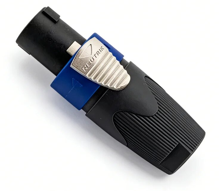 Кабель XLR NEUTRIK NL4FX, 5 шт.