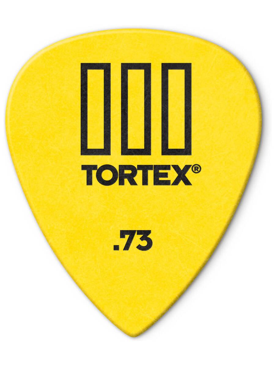 Набор медиаторов DUNLOP TORTEX TIII 462P073 12 шт./уп. желтый