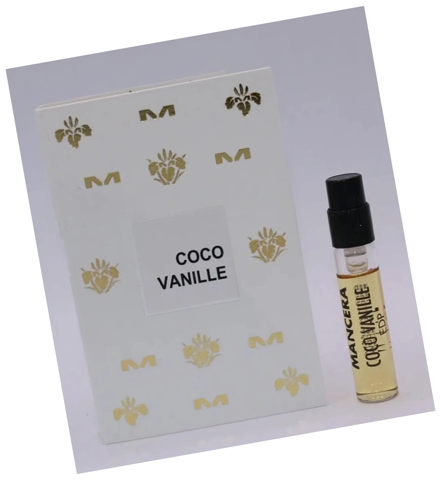 Парфюмерная вода Mancera Coco Vanille 2 мл миниатюра женская - Мансера Ванилла духи с кокосом