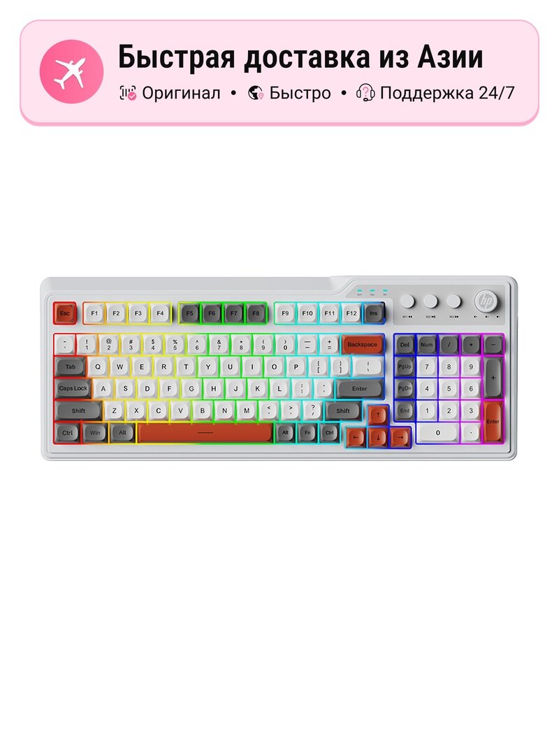 Клавиатура унисекс HP 6667906, Single Keyboard