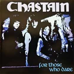 Музыкальный диск CHASTAIN 'For Those Who Dare' (1990 RI Russian RARE press, RCD-9398, mint/mint) (CD) (ORD)