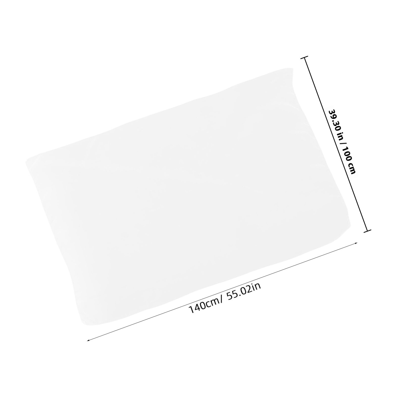 Покрытие Для Стула С Рюшами Бежевого Цвета 140.00X100.00X0.10Cm