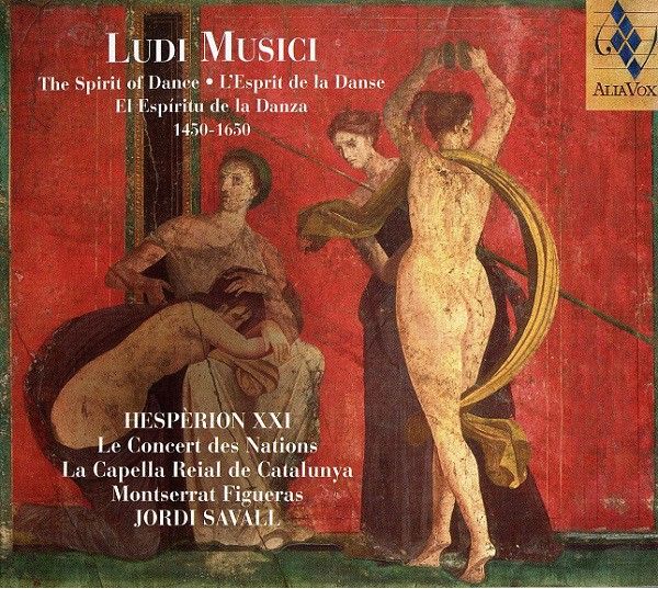 CD диск Jordi Savall - Ludi Musici: The Spirit Of Dance (1450-1650) (CD) 2007, Digipack