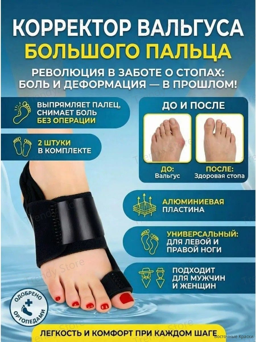 Вальгусный корректор шина большого пальца, справа, Артикул: 5553082059