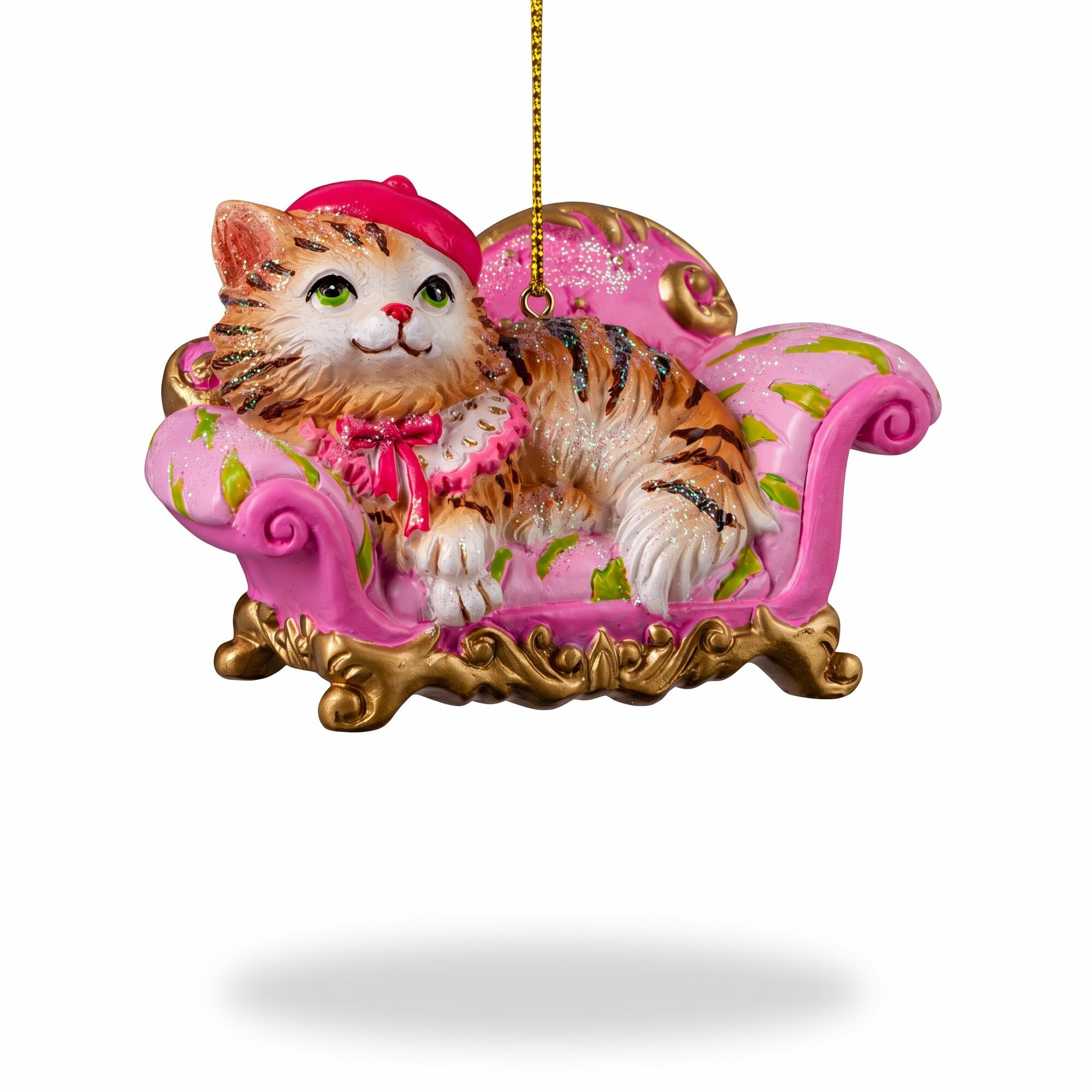 Украшение ERICHKRAUSE DECOR Кошка на софе 9см