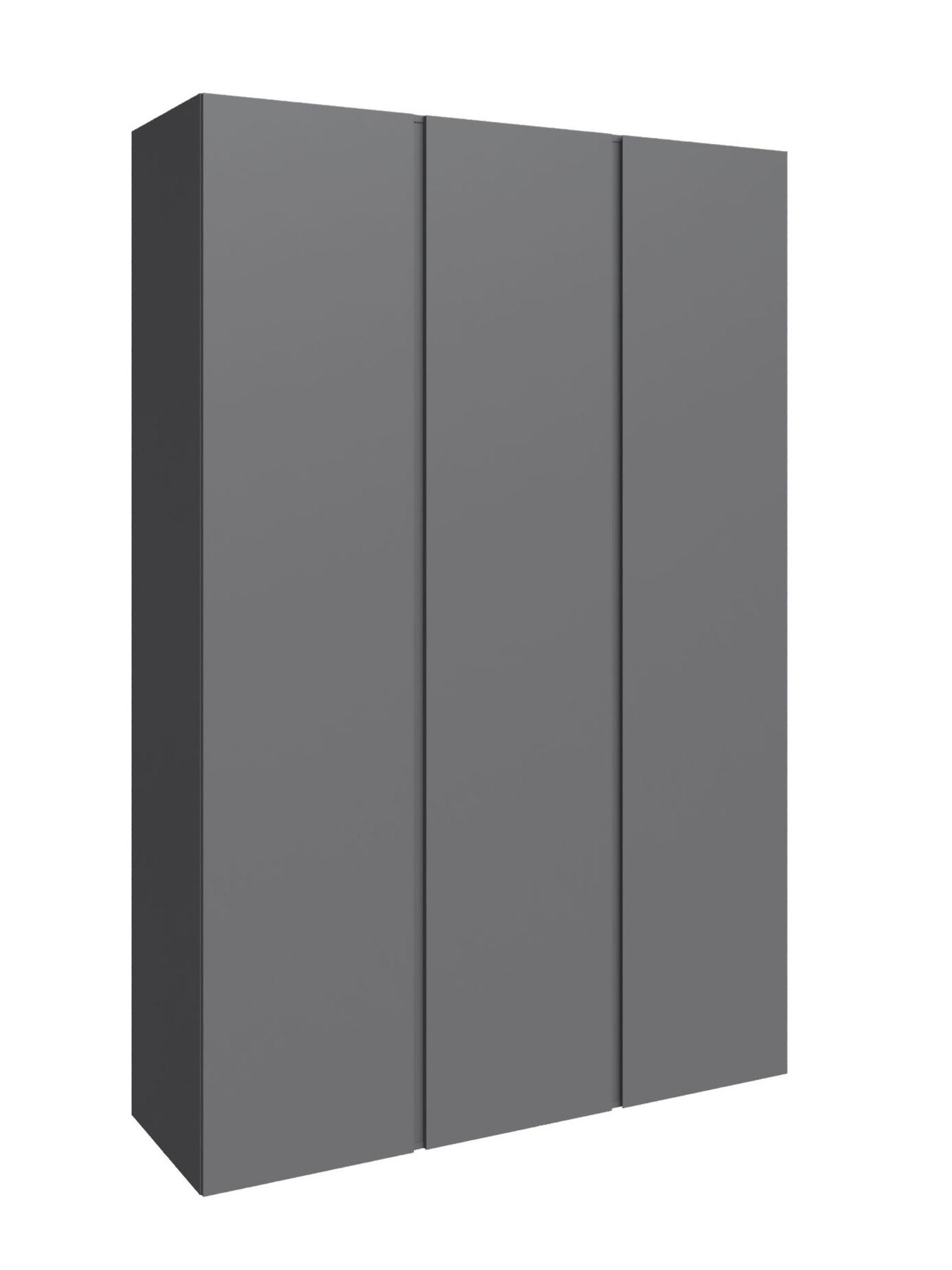 Шкаф Альта (1,5) графит серый, 2300х1500х520, микон