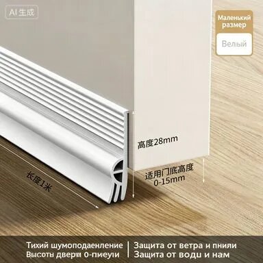 Уплотнитель для цоколя ,100см