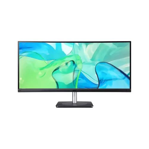Acer 34" Монитор CB343CURbemiiphuzx (UM. CB3EE.001), IPS, 3440x1440 Ultra WQHD, 60 Гц, Изогнутый экран, черный