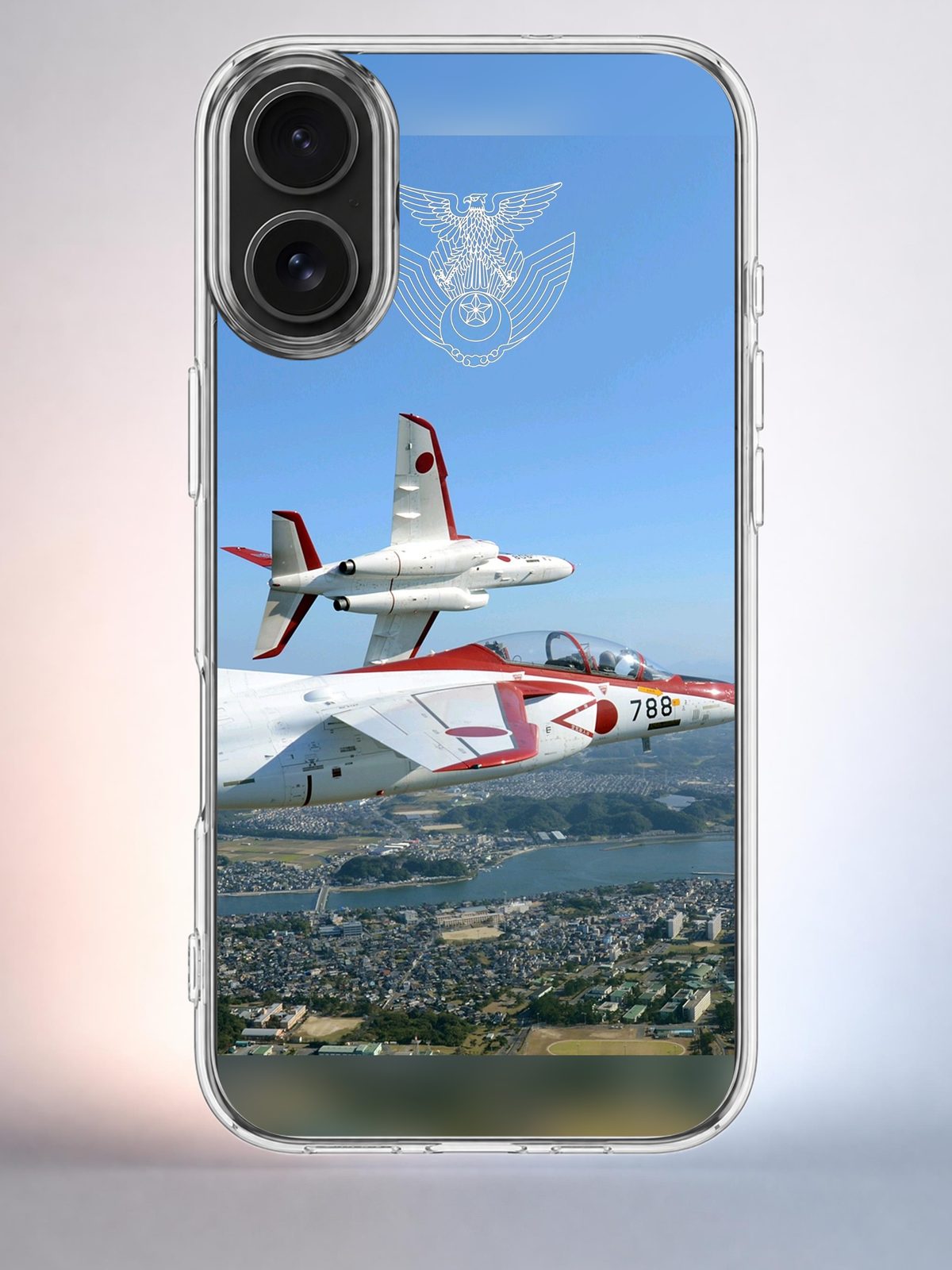Чехол iPhone 16 Военные самолёты Y2K Indie Sleaze
